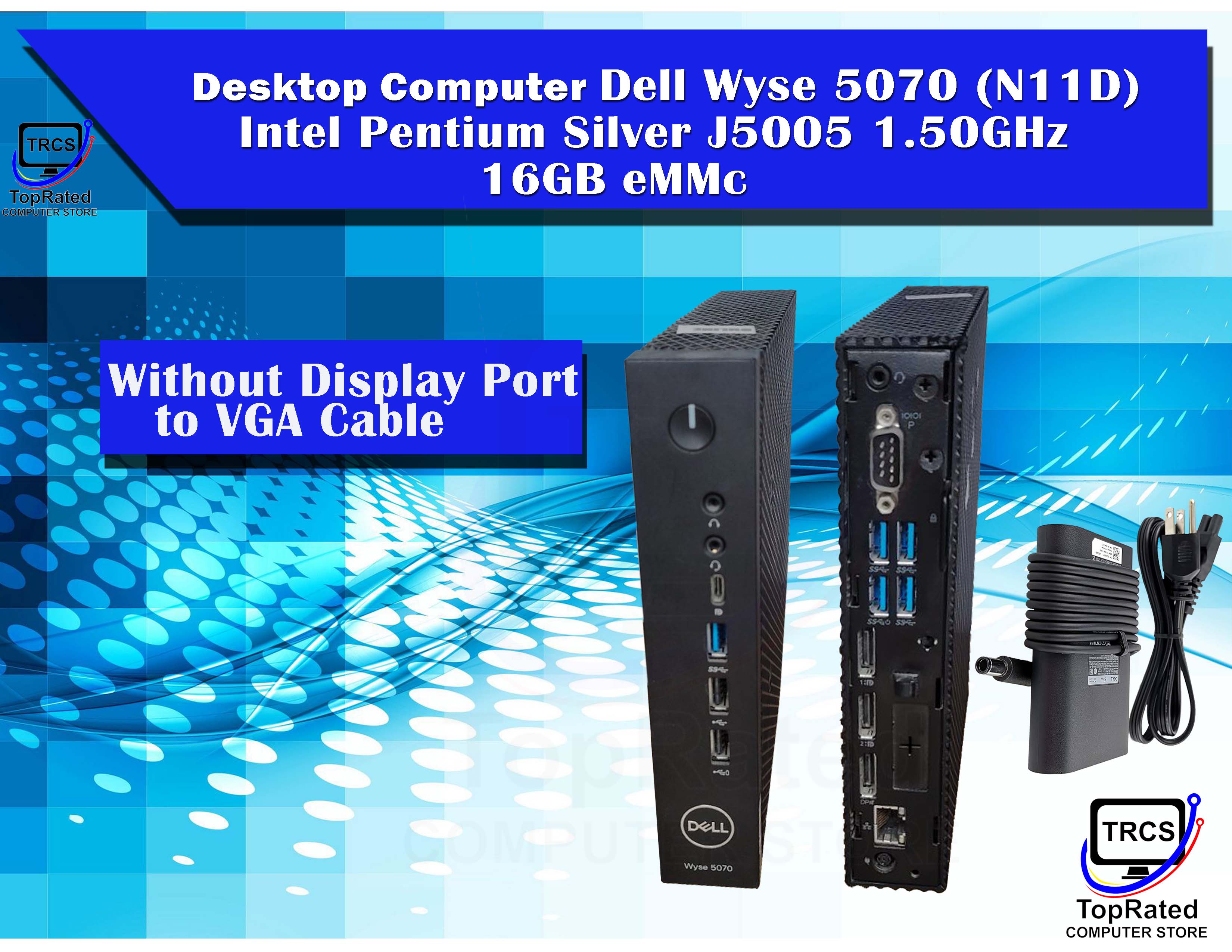 Desktop Computer Dell Wyse 5070 (N11D) Intel Pentium Silver J5005 1 ...