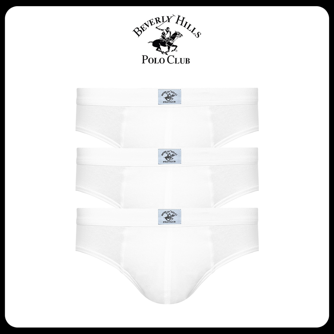 Beverly Hills Polo Club Cotton Mens Underwear Briefs for Men 3 Pack ...