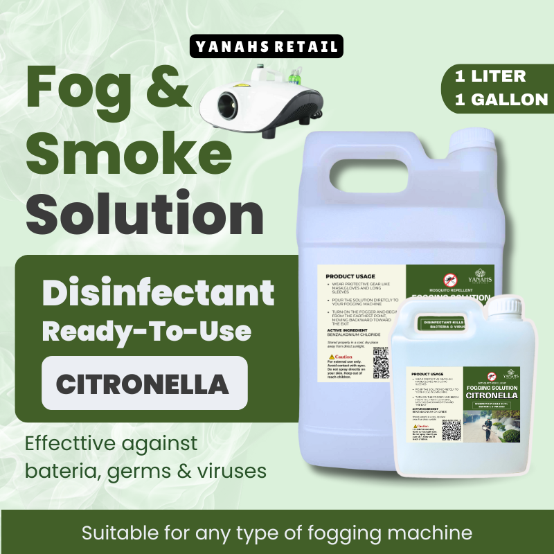 Best Selling CITRONELLA FOGGING Solution Disenfectant Mosquito ...