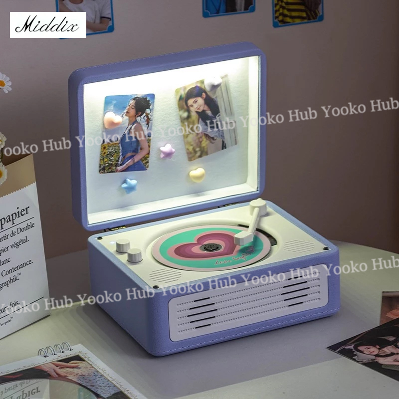 Middix Retro CD/DVD Player Bluetooth Speaker + AUX Input/Output ...