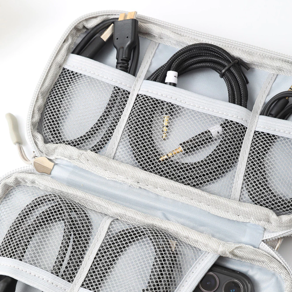 Large Capacity Portable Multifunctional Waterproof Cable Organizer Bag ...