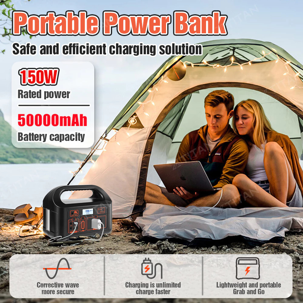 Power Bank 220V 110W~300W Outdoor Multi-function Portable Big Capacity ...