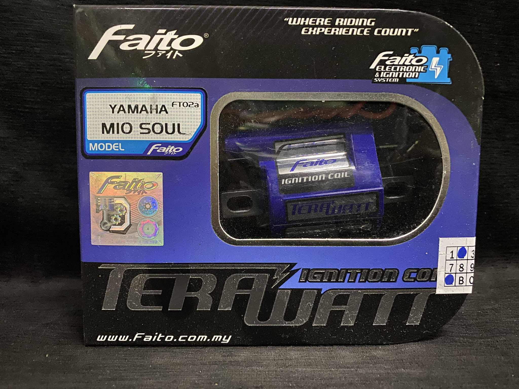 FAITO TERAWATT IGNITION COIL MIO, SNIPER, RAIDER CARB | Shopee Philippines