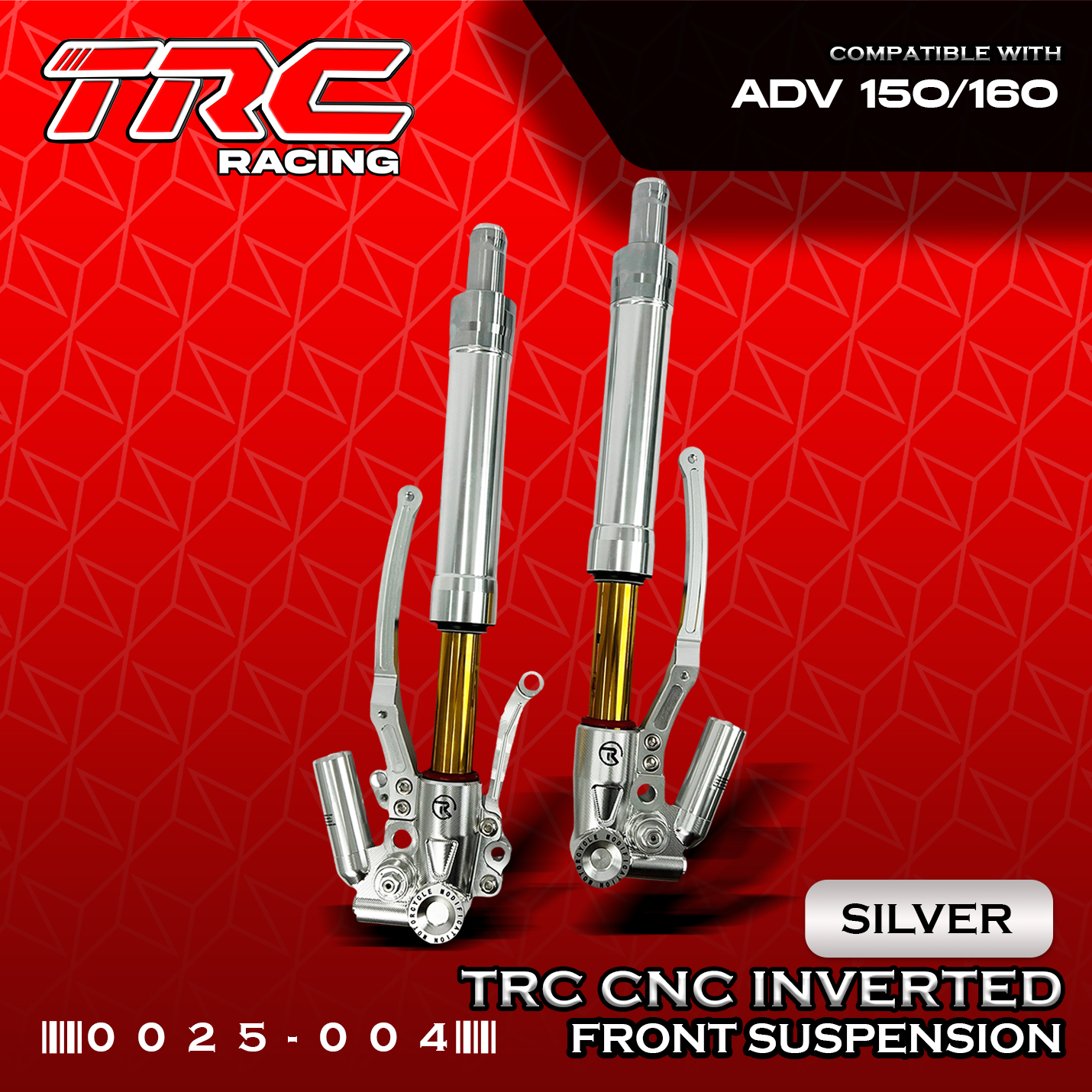 TRC Racing ADV 150/160 CNC Inverted Front Shock Assembly Fully ...