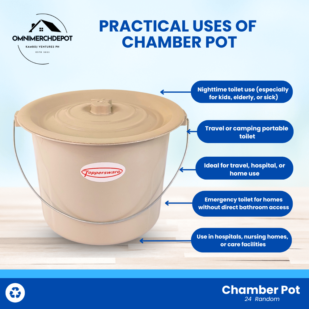 Arinola Mocha Chamber Pot Potty Potty Training Adult Bedside Toilet ...