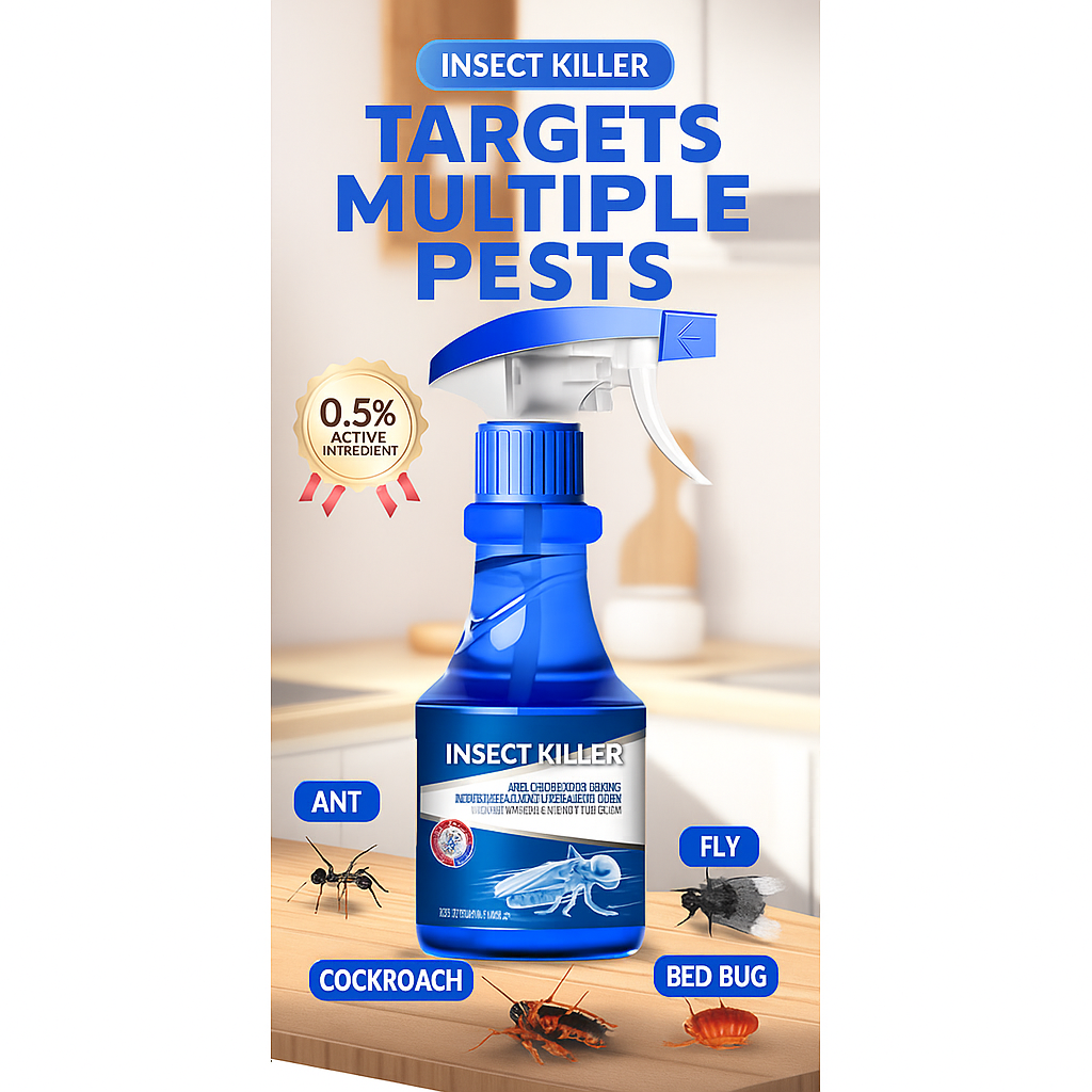 Insecticide Spray 300ml Kill Cockroach, Termites, Ants, Fly, Stink bug ...
