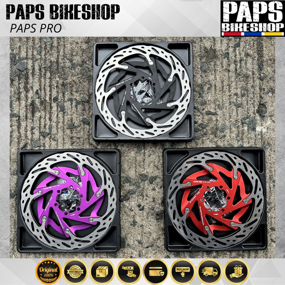 PAPS PRO FLOATING ROTOR 160MM FOR MTB SOLD PER PIECE | Shopee Philippines