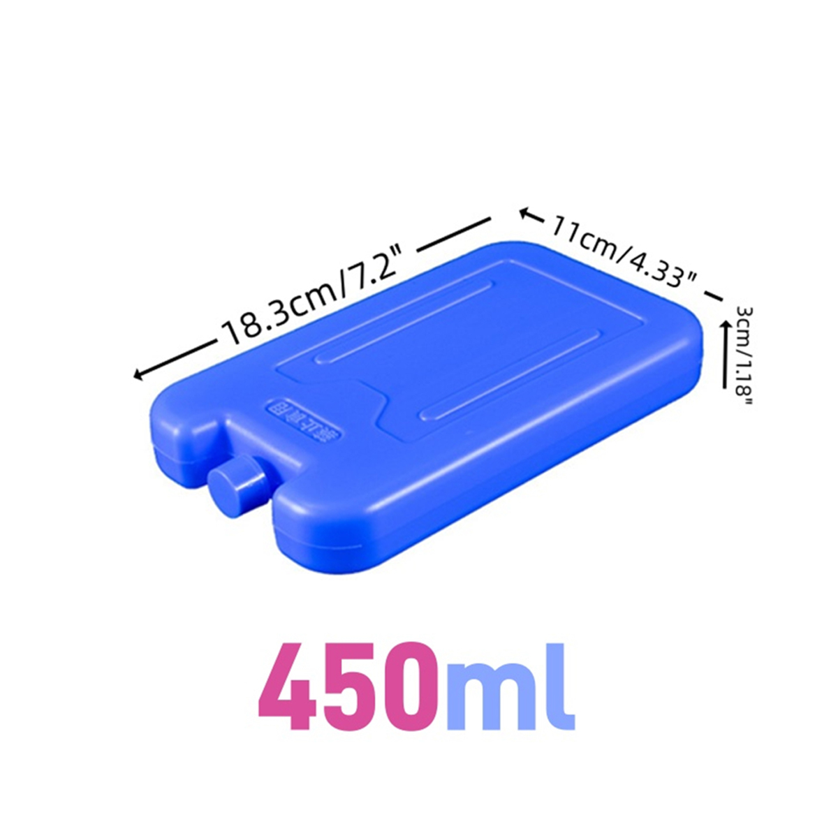 Reusable Ice Pack with Gel Ice Crystal Powder 450/600 mL Ice Gel Pack ...