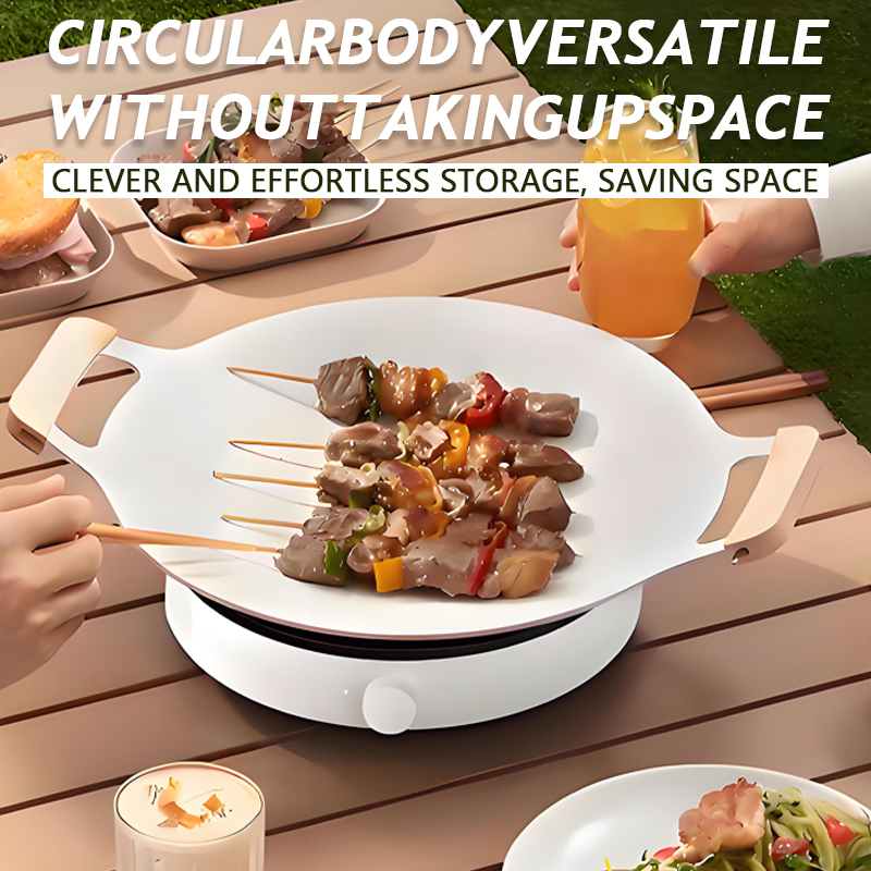 Household High-Power Circular Induction Cooker – Energy-Saving & Small ...