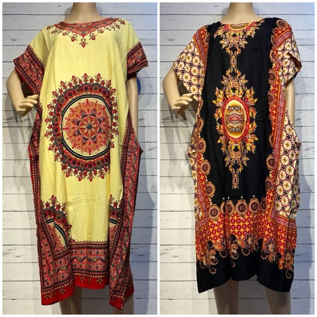 CAFTAN DUSTER FOR ADULT ( MADAM STYLE) | Shopee Philippines