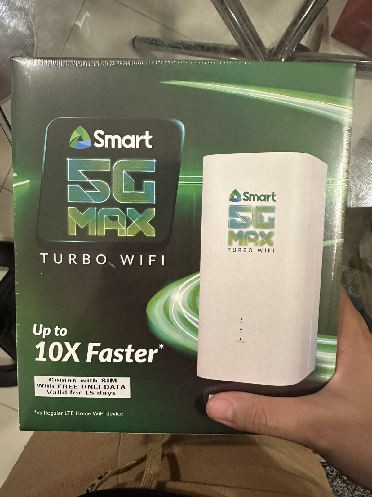 PLDT/ SMART HOME WIFI 5G+ MODEM WITH UNLI DATA 15DAYS H153-381 / H155 ...