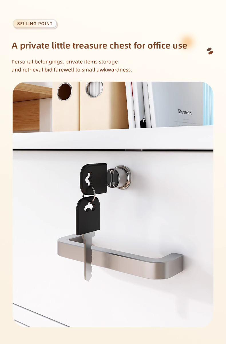 File cabinet office small cabinet Bedroom nightstand locker modern with ...