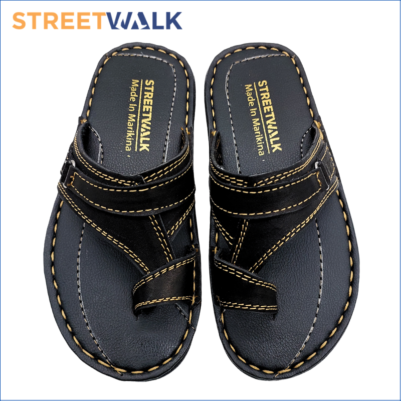 StreetWalk BIG SIZE One Finger Style Sandals with Tahi for Men Balat na ...