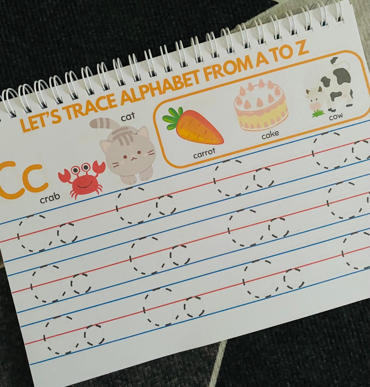 I Can Trace Workbook Tracing, Writing, Name, Alphabets, Numbers, Colors ...