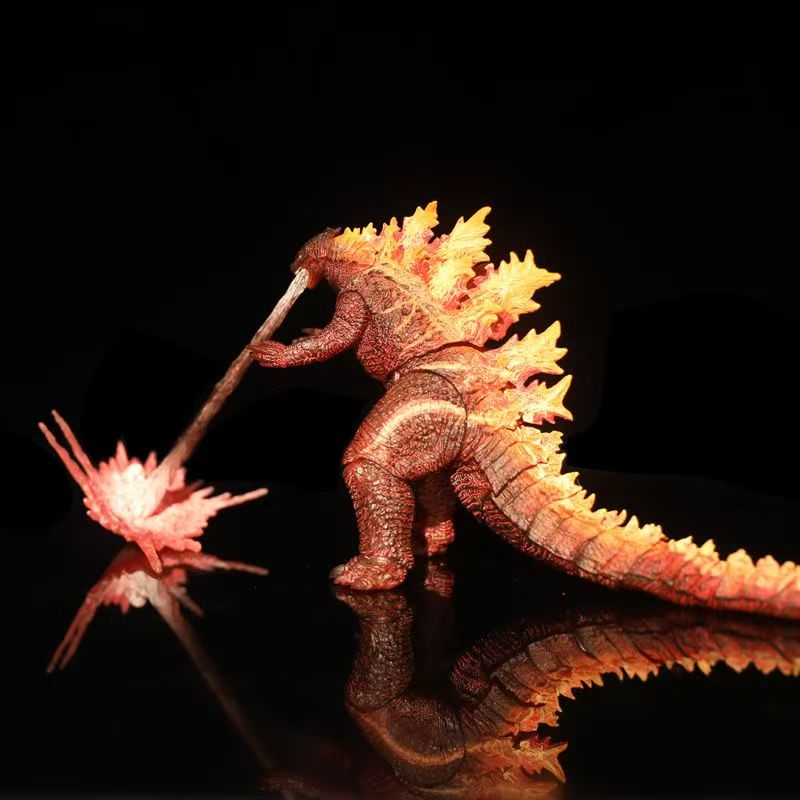 Neca 2019 Flame Red Lotus Godzilla Gorilla monster model toy | Shopee ...