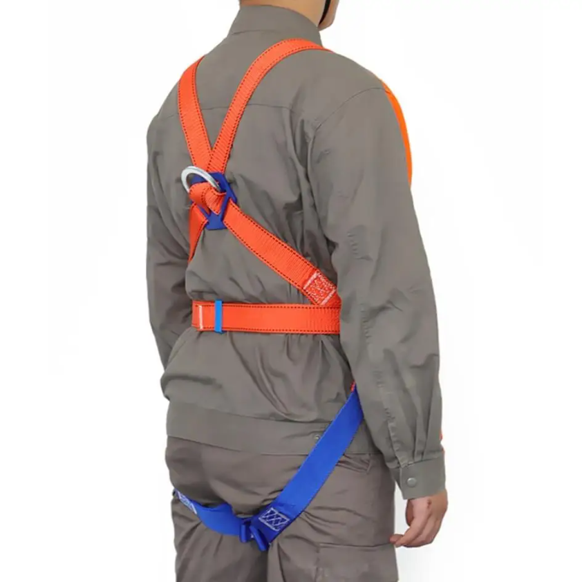 Full Body Safety Harness with Double Large Hooks Adjustable ...
