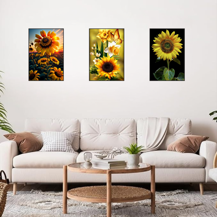 Rianne's Home Wall Decor na Affordable Sunflower Elegant Design A4 Size ...