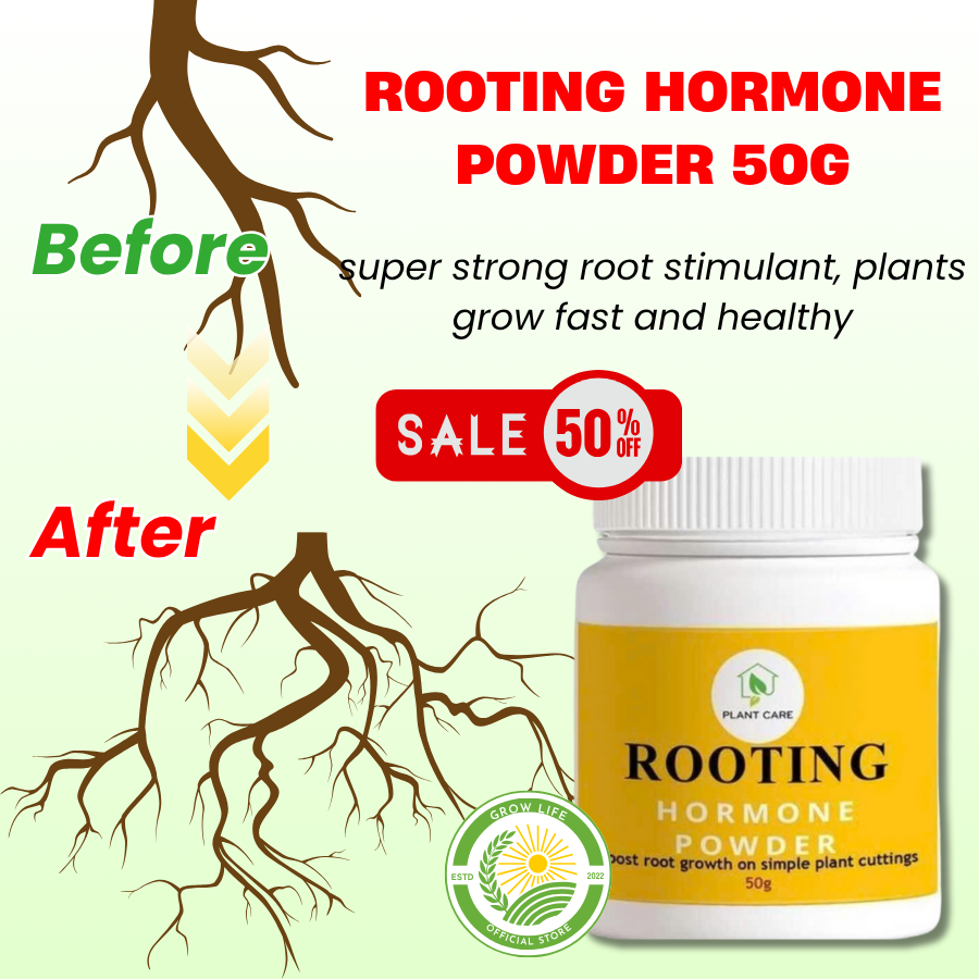 Rooting Hormone Powder 50g – Boost Root Growth for Cuttings, Seeds ...