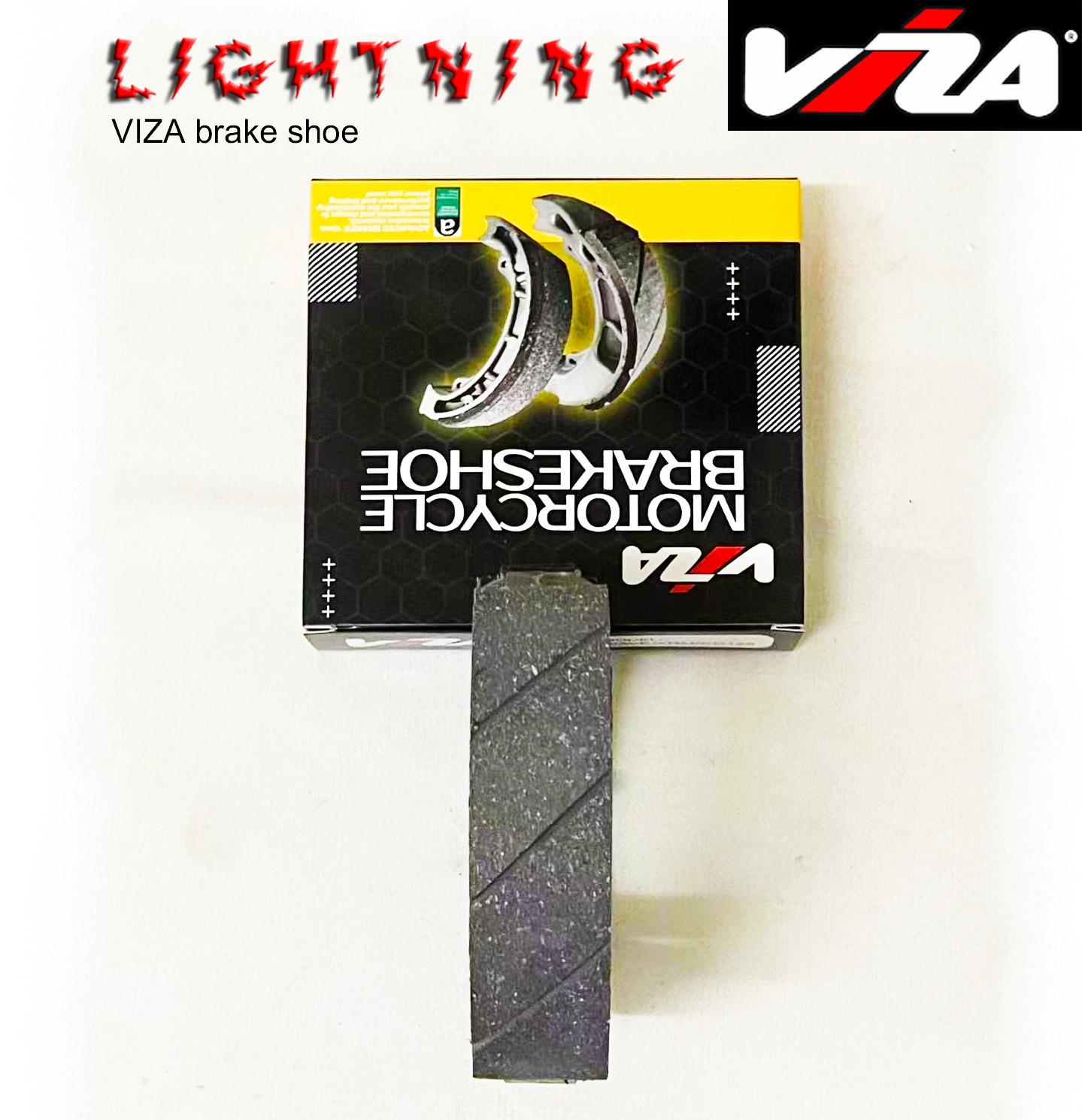 VIZA Motorcycle Brake Shoe for XRM Wave Honda Beat Beat Fi & Click125i ...
