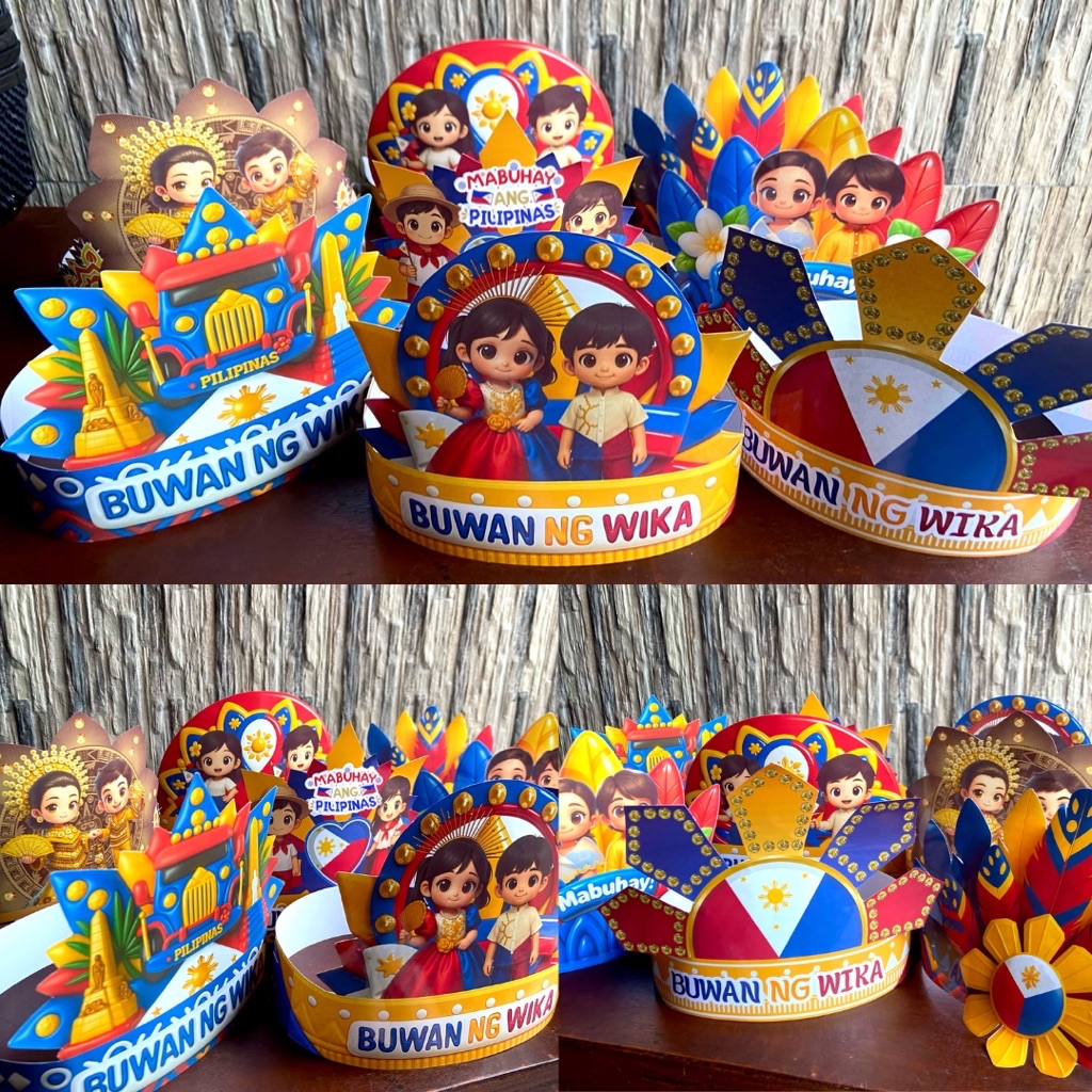 Buwan ng Wika Headdress/Hat Costume | Shopee Philippines