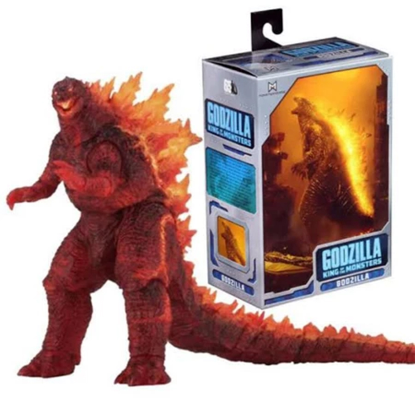 Neca 2019 burning godzilla kotm Movie version of Red Lotus Godzilla toy ...