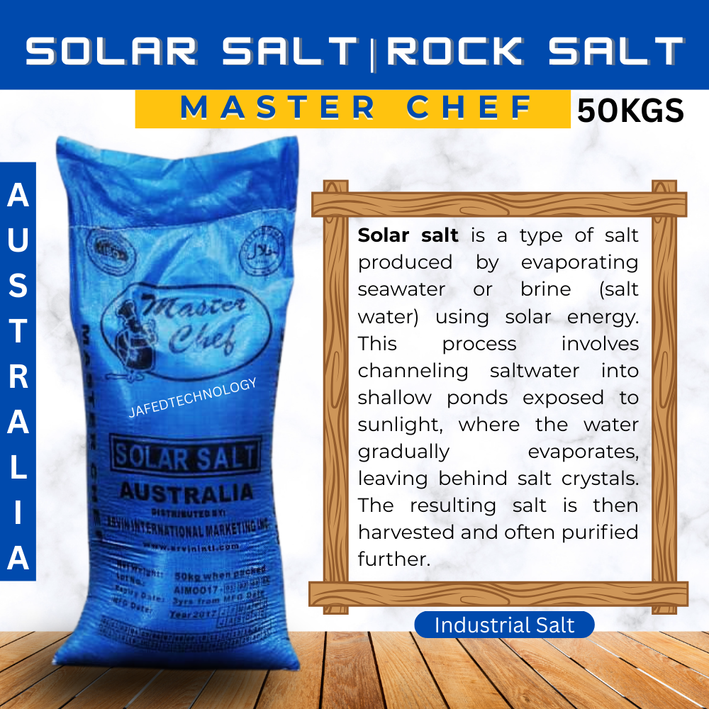 Solar Salt Rock Salt Industrial for Brine Regeneration Water Softener ...