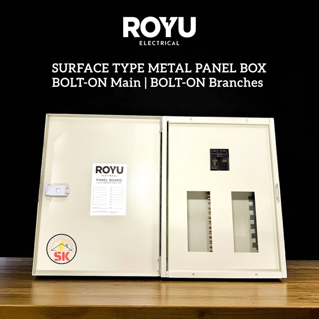 ROYU BOLT-ON PANEL BOX SURFACE TYPE | Shopee Philippines