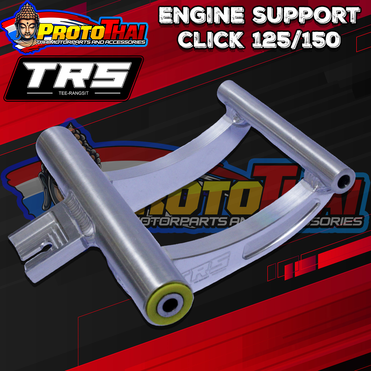 TEE RANGSIT ENGINE SUPPORT FOR CLICK 125-150 +2 , +2.5 , +3 | Shopee ...