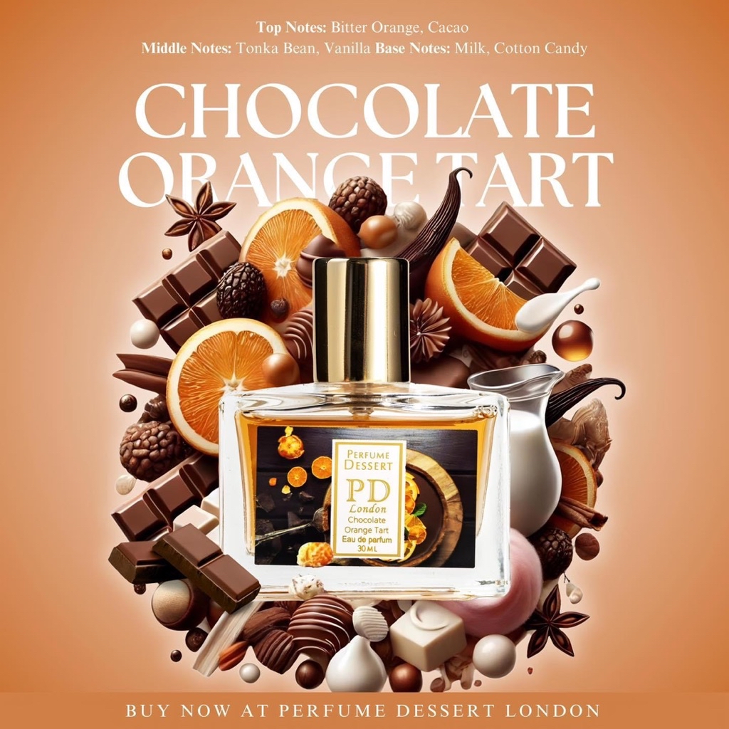 Chocolate Orange Tart 30ml/50ml/100ml Perfume Dessert London Official ...