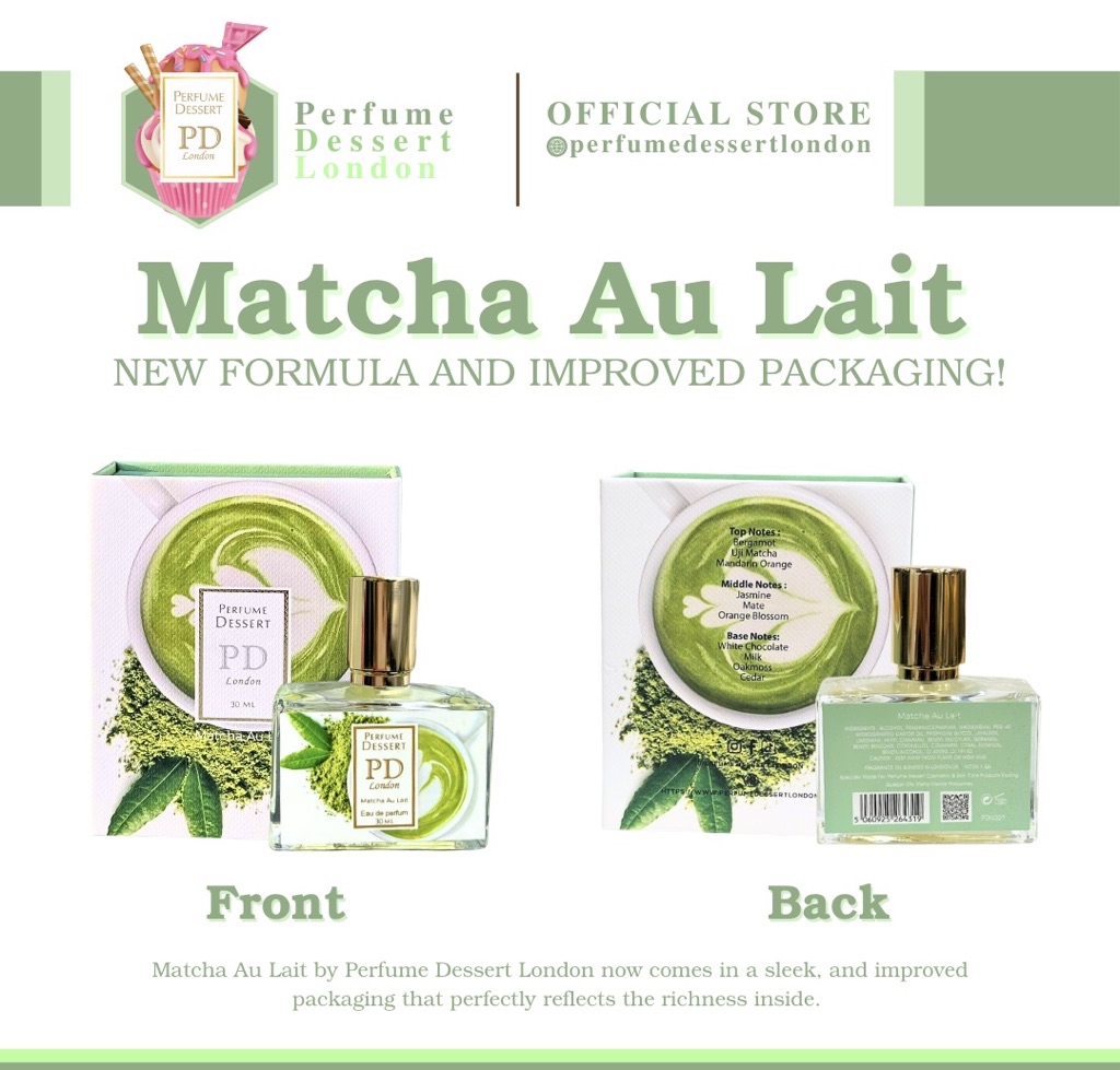 Matcha Au Lait 30ml/50ml/100ml Perfume Dessert London Official Store ...
