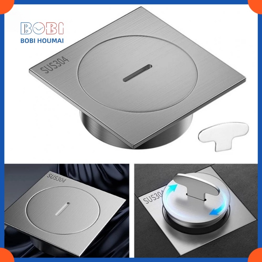 Clean Out Floor Drain Corrosion Resistant Square Drain With Odor ...