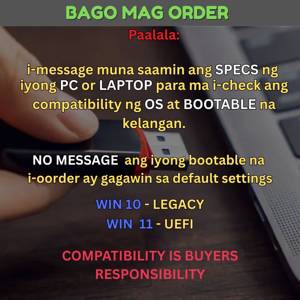Bootable USB Flash Drive – OS Install & Recovery Tool (Works with Win ...