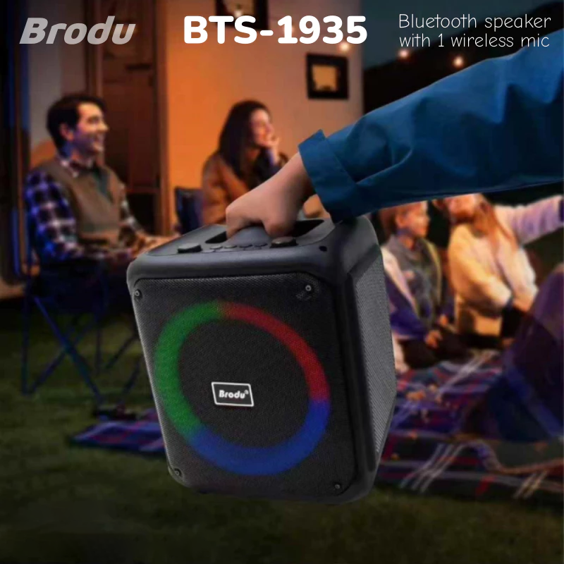 Brodu BTS-1935 6.5 inch KARAOKE BOX professional system Bluetooth ...