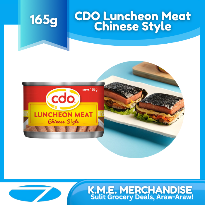 CDO Luncheon Meat Chinese Style (165g) | Shopee Philippines