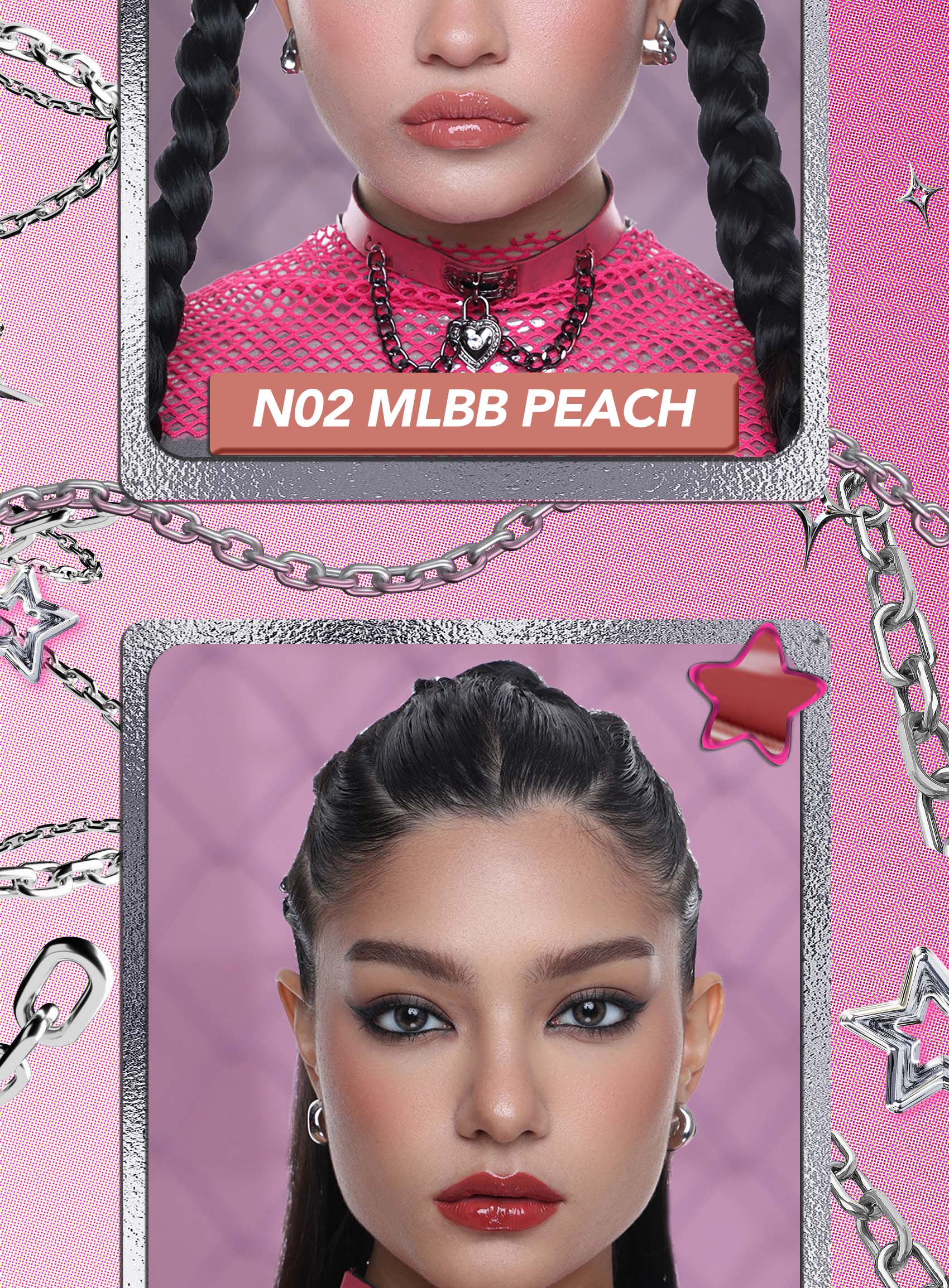 DAZZLE ME Ink-Lock Lip Duo | SPF15 PA+++ Lipstick Lip Serum Waterproof ...