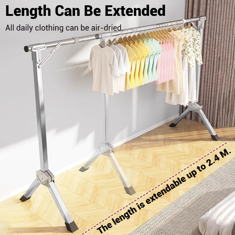 Sampayan Drying Rack Stainless Foldable Clothes Drying Rack Portable ...