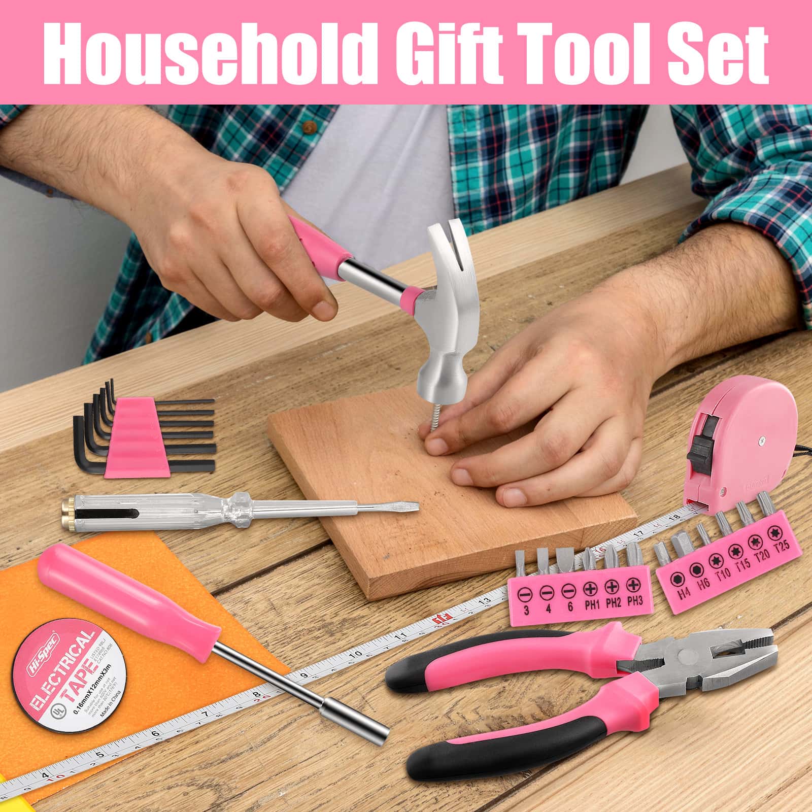 24PCS Multi-Functional Tool Set Pliers Household Hardware Family ...