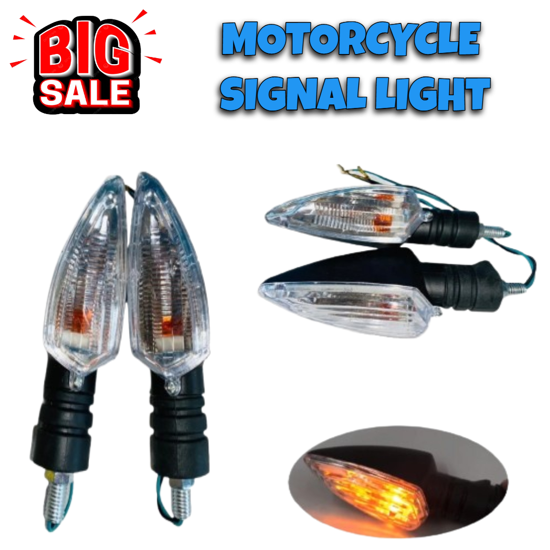 HONDA TMX SUPREMO 150 - Big Flasher Signal Light Clear White Lens For ...