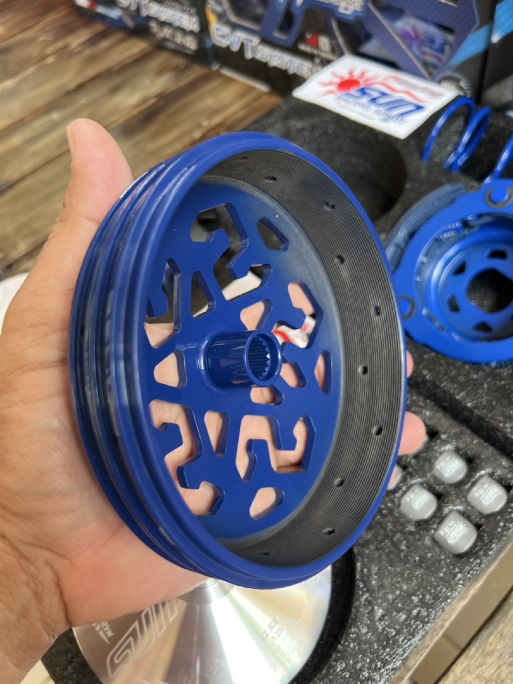 SUN RACING CVT KIT SET VERSION 2 FOR NMAX/AEROX,MIOi125,GEAR,CLICK150 ...