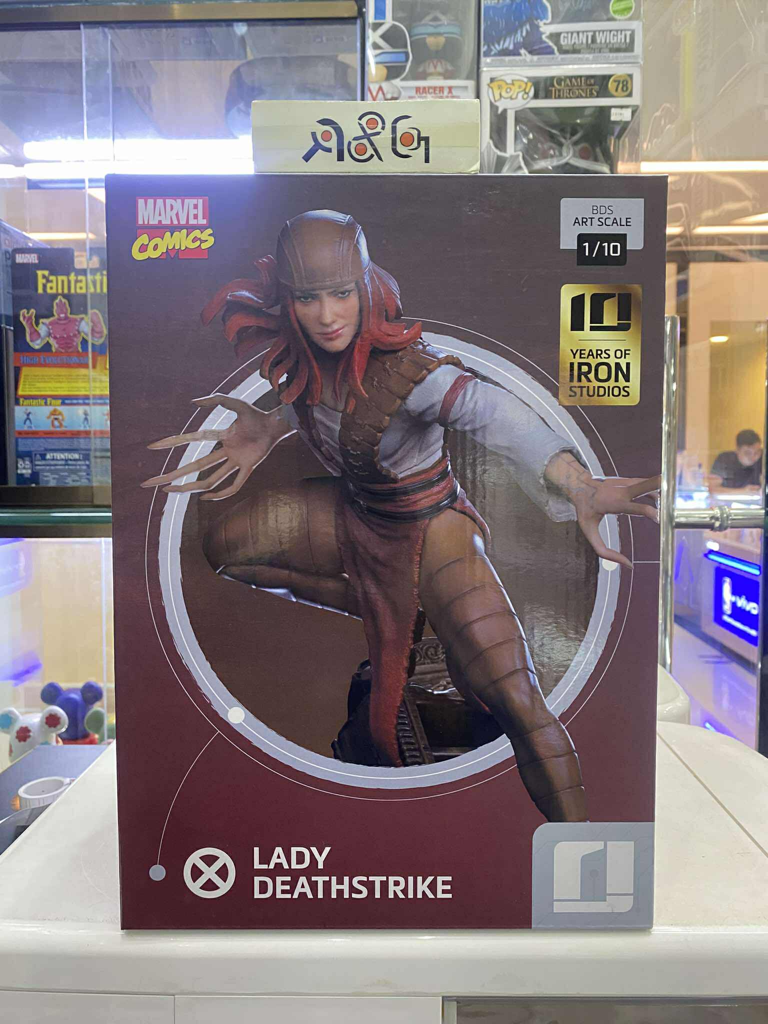 (R&G) Iron Studios Marvel Deathstrike 1/10 scale statue | Shopee ...