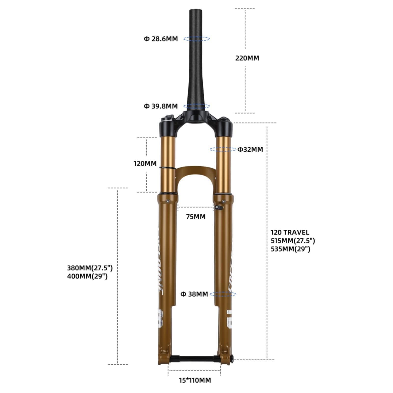 PRO AGENT X FORK SUSPENSION SPEEDONE DEFENDER BOOST 27.5/29R | Shopee ...