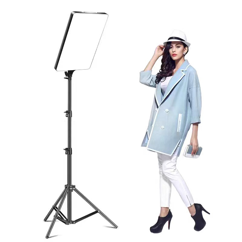 32 Inch LED Video Light Panel Light With Tripod Square Diffuser Light ...