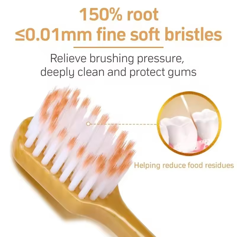 6pcs Toothbrush Ultra Soft High-end toothbrush for Adult Family Pack ...