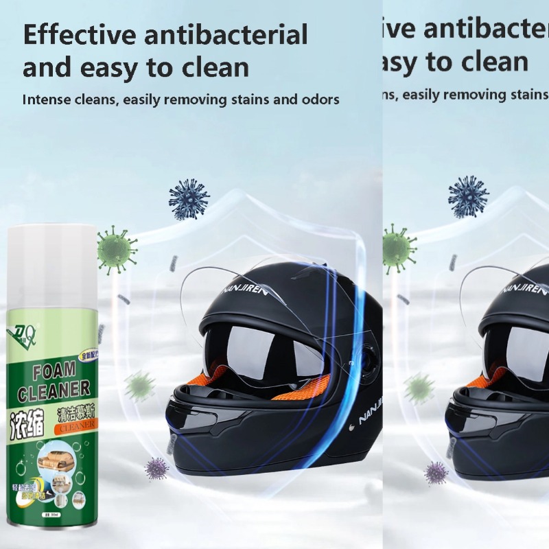 【680ML 】Helmet foam disinfecting spray deodorizer helmet freshener and ...