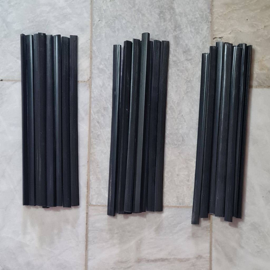 11.5" SHORT Folder Slider Plastic Sticks Binder Sliding Sticks Bone ...