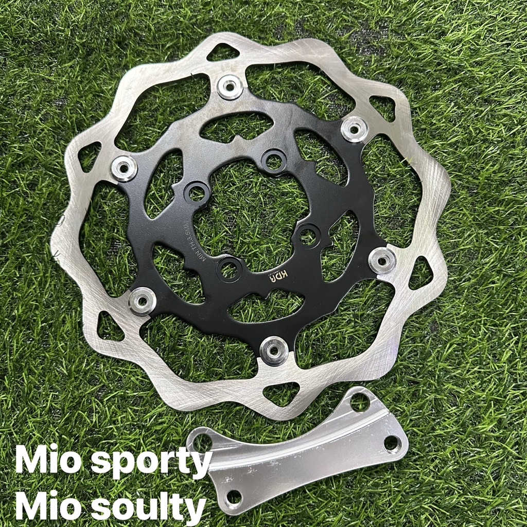 KDR BIG DISC 260MM W/BRACKET CLICK 125i V1 V2/MIO SPORTY/CLICK 150i/MIO ...