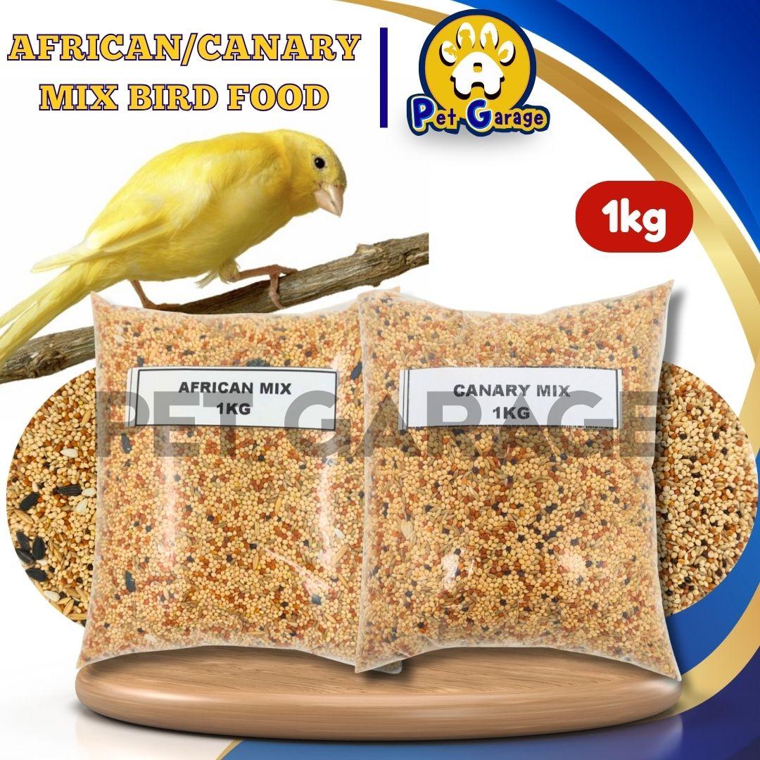 1kg African Mix Canary Mix Bird Food Nutritional Seeds All Stages Bird ...