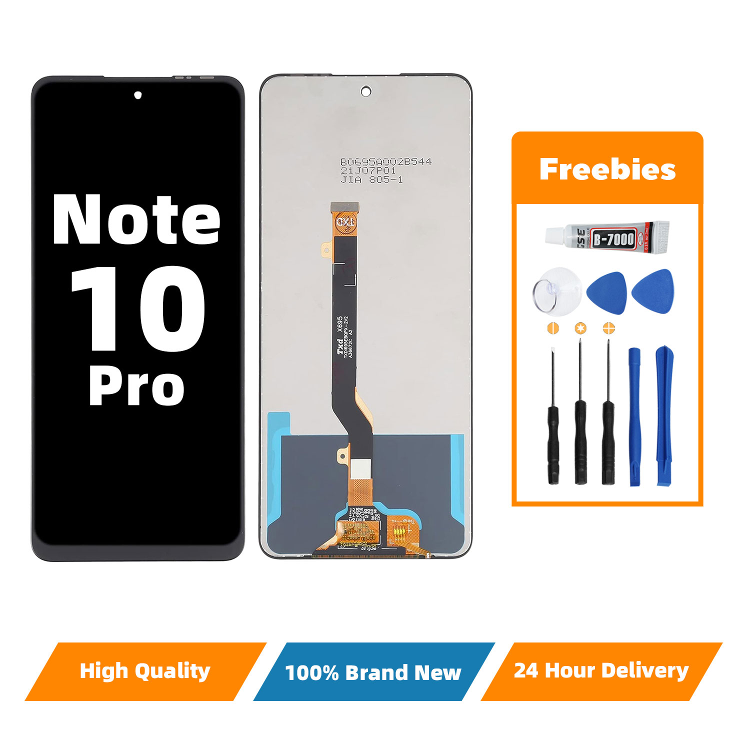 LCD For INFINIX NOTE 10PRO set full screen replacement | Shopee Philippines