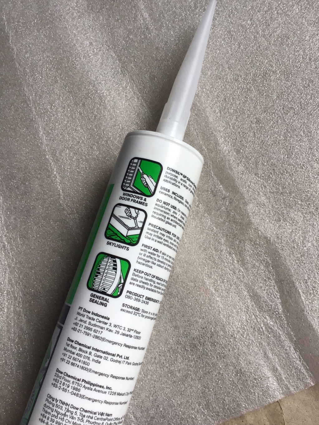 SEALANT DOWSIL GP (GREEN LABEL) | Shopee Philippines