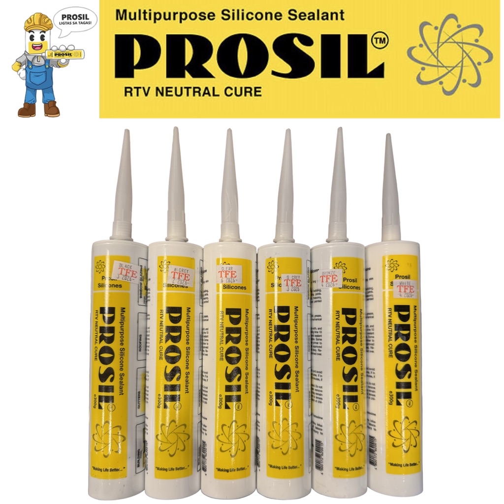 PROSIL Multipurpose Silicone Sealant 300g ORIGINAL DR888 | Shopee ...